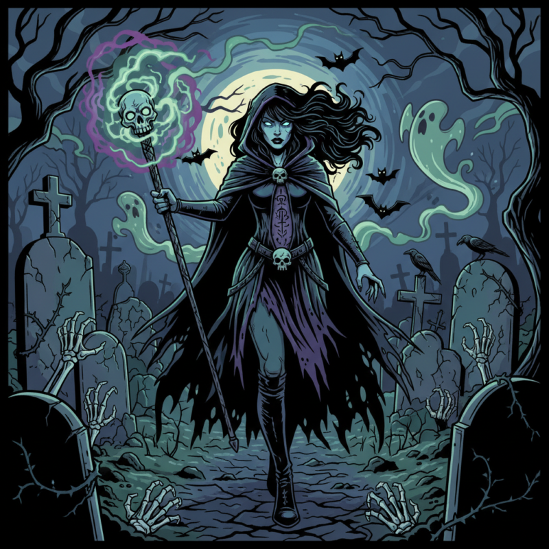 Female Necromancer Names: From "Nyx" & "Leila" to "Hecate" & "Umbreth"